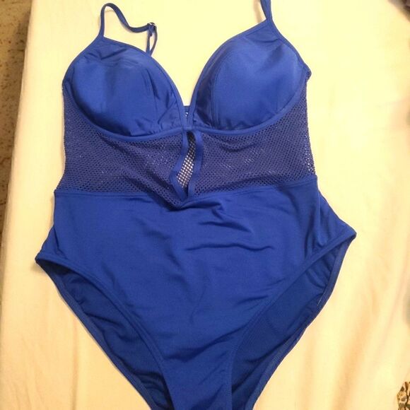 Swim | One Piece Blue Bathingsuitxl | Poshmark